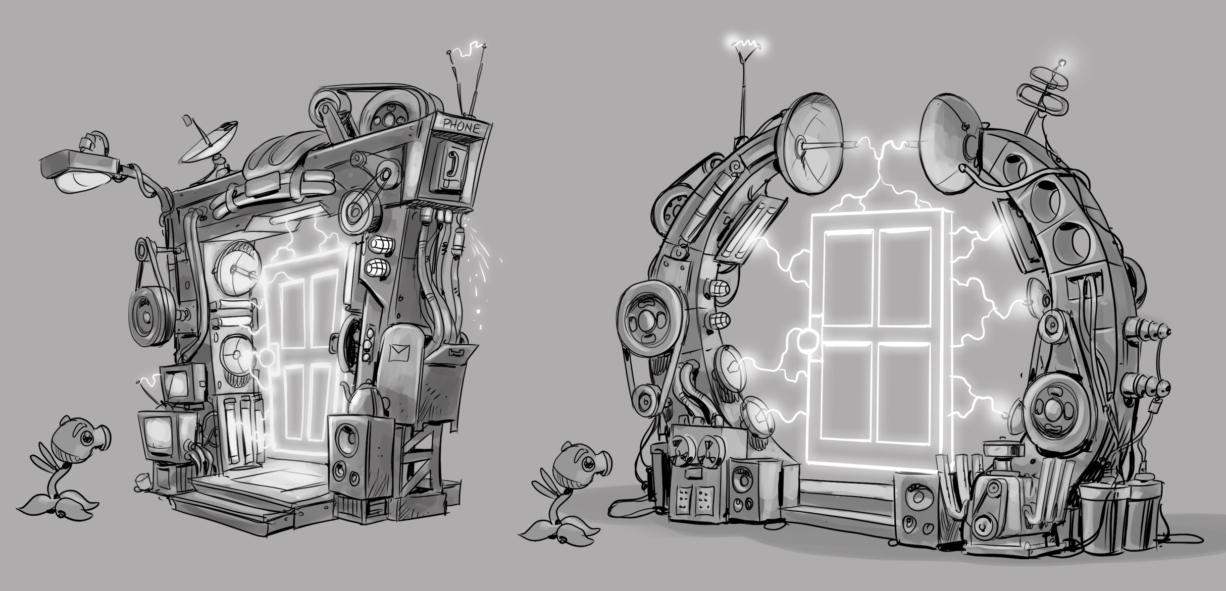 Plants vs Zombies: Garden Warfare Concept art by Hazetoonz