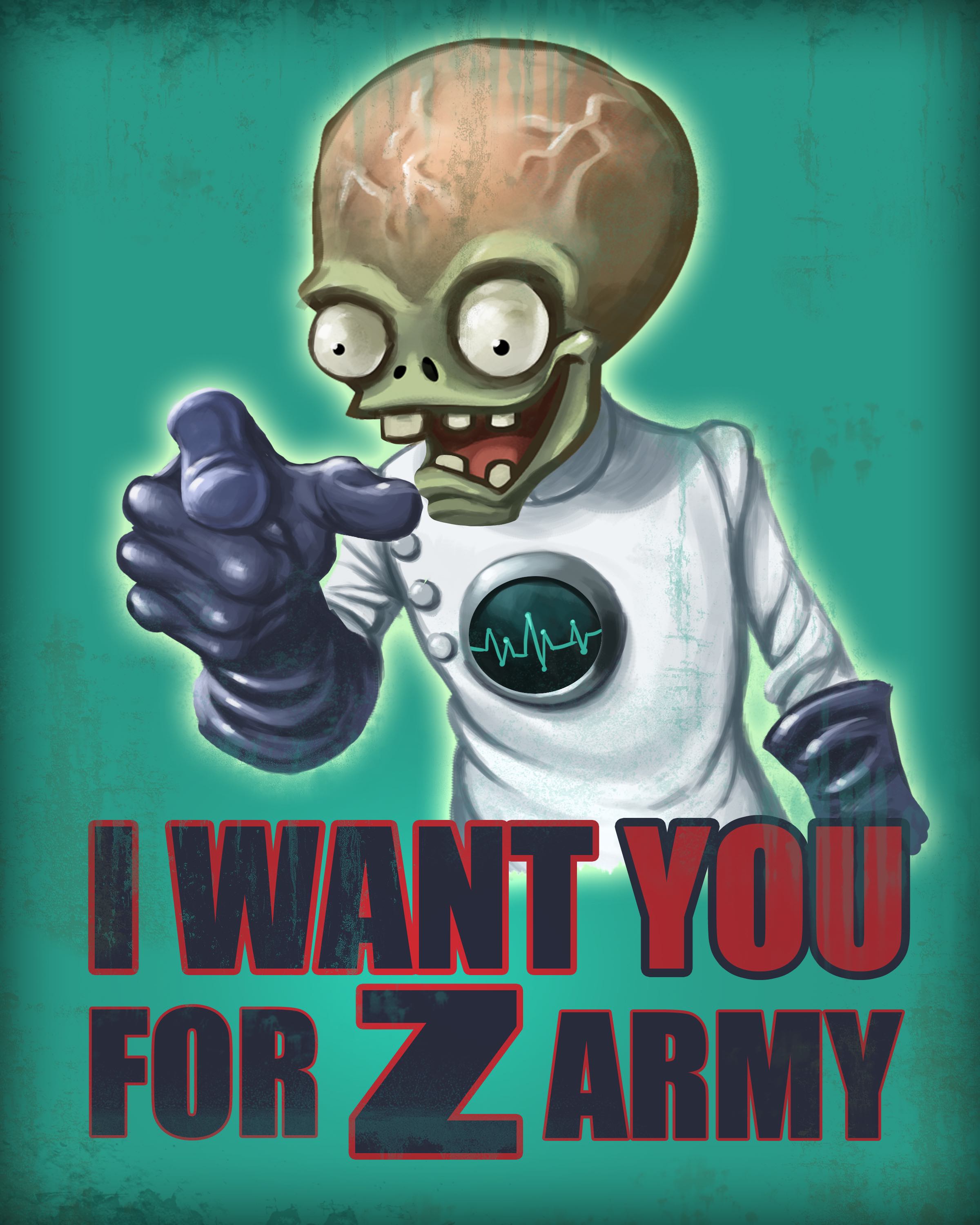 Plants vs Zombies: Garden Warfare Concept art by Hazetoonz