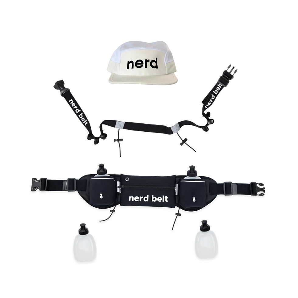 Nerd Discount Bundle And White Hat Nerd Belts