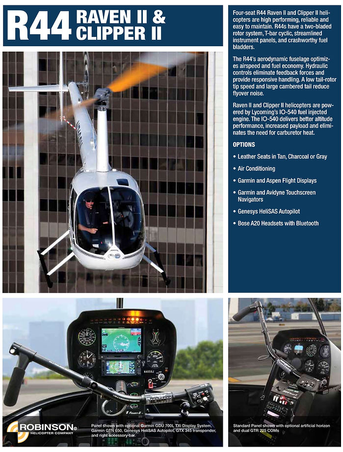 R44 Raven II Helicopter | Ace Helicopters