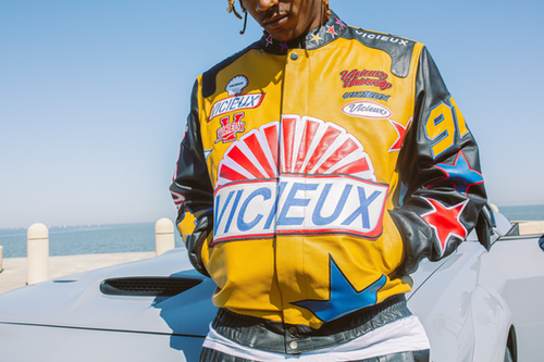Leather Race Car Jacket | Vicieux