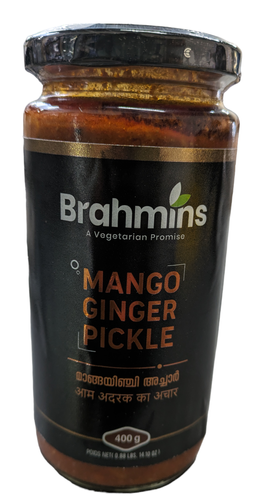 Brahmins Mango Ginger Pickle 400g | E Dukan Ltd
