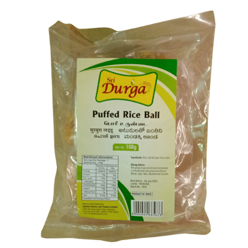 Sri Durga Puffed Rice Ball 100g | E Dukan Ltd