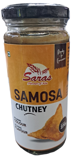 Saras Samosa Chutney 270g | E Dukan Ltd