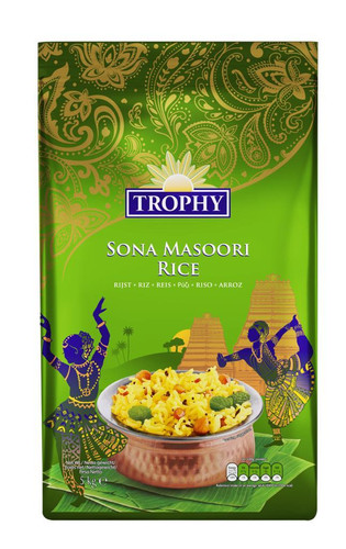 Trophy Sona Masoori Rice 10kg | E Dukan Ltd