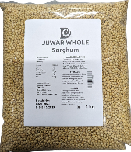 ED Juwar Whole 1kg | E Dukan Ltd