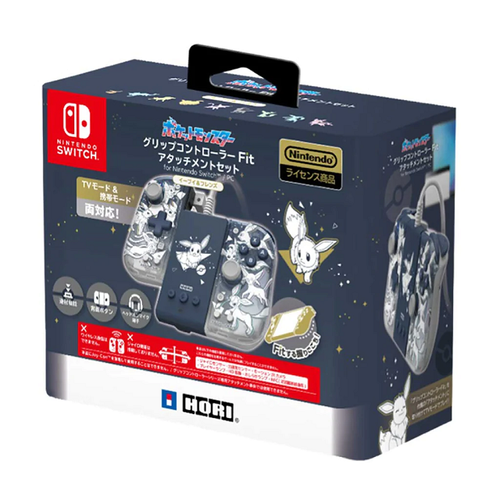 Hori Split Pad Compact Attachment Set (Pokemon Eevee Evolutions Edition ...