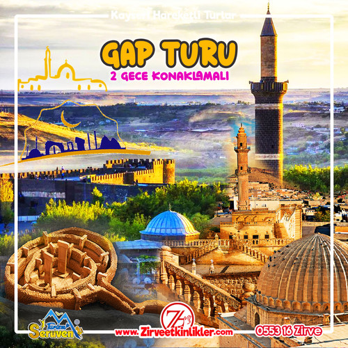 Kayseri Çıkışlı Güneydoğu Turu