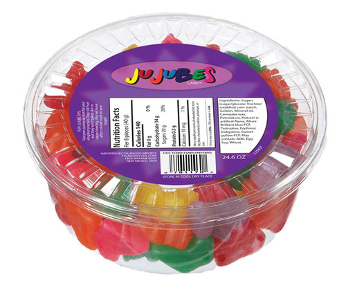 JuJubes Container Label | raincityprops