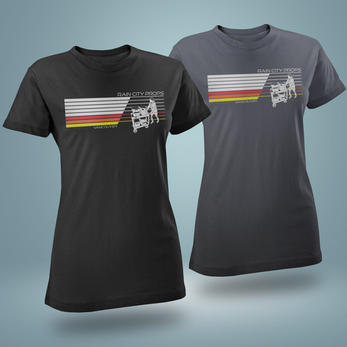 Retro Props Cart T-shirt | raincityprops