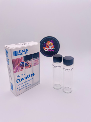 Hanna Instruments Replacement Cuvettes x2 HI-731315 | AdzAquatics