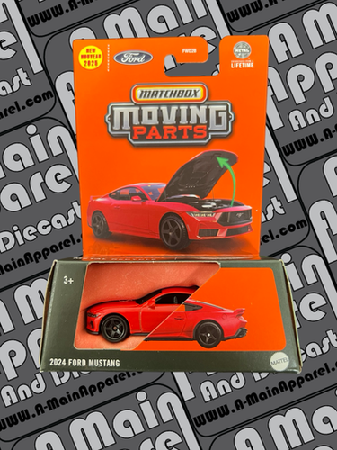 Matchbox Moving Parts 2024 Ford Mustang | A-Main Apparel