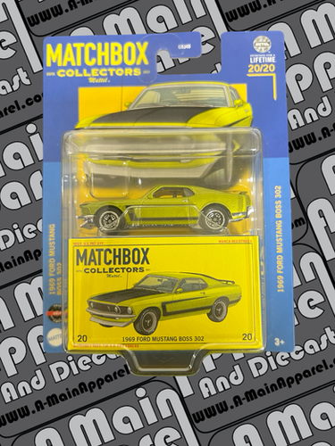 Matchbox Collectors 1969 Ford Mustang Boss 302 | A-Main Apparel