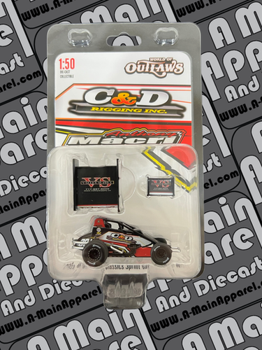 Anthony Macri 1:50th 2023 Sprint Car | A-Main Apparel