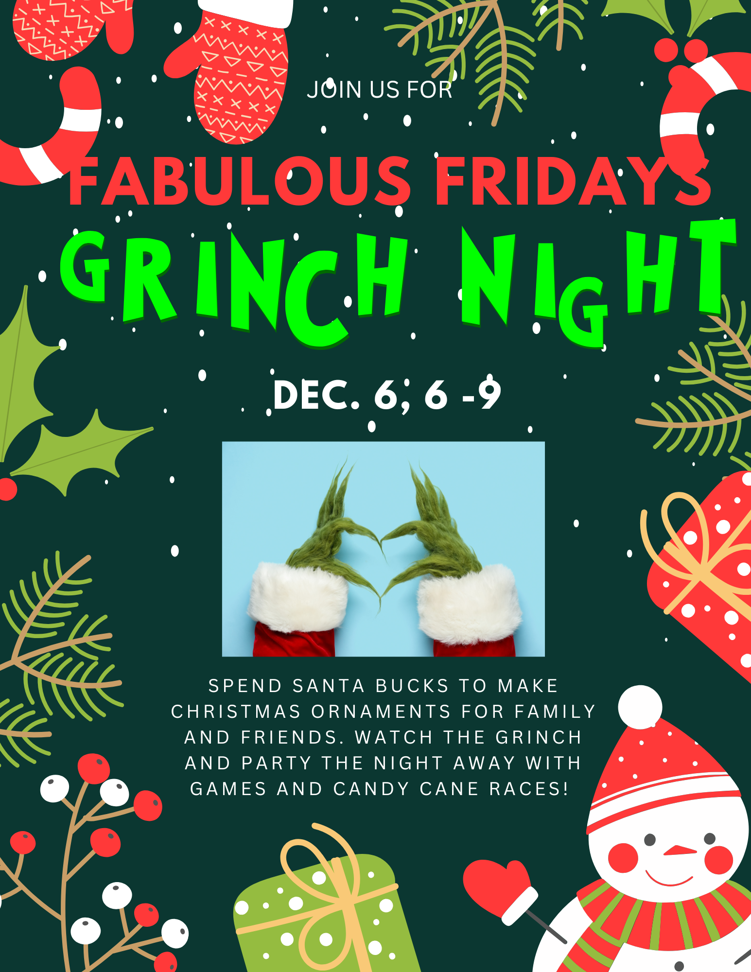 Fabulous Friday Grinch Night | Radiant Collective