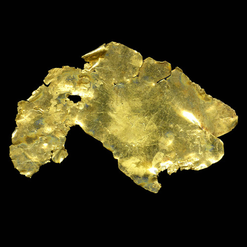 Goldblech – Jamestown, CA. USA | mineralien.de