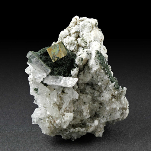 Pyrit, Feldspat Var. Adular – Habachtal, Pinzgau, Österreich ...