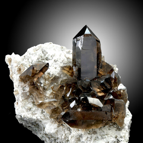 Rauchquarz – Galmihorn, Wallis, Schweiz | mineralien.de