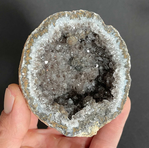 Quarz Geode – Sidi Rahal, Hoher Atlas, Marokko | mineralien.de