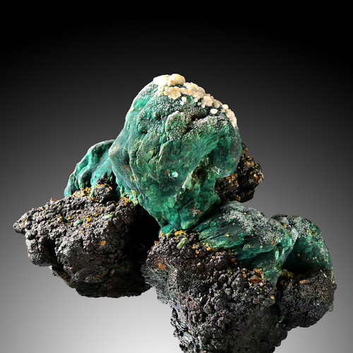 Malachit nach Azurit, Smithsonit, Wulfenit – Whim Creek, Australien ...