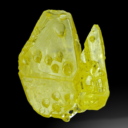 Schwefel Kristall – El Desierto Mine, San Pablo de Napa, Bolivien ...