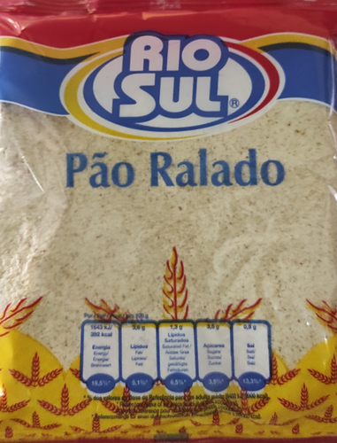 PAO RALADO RIO SUL 225GR | Planalto Sorridente