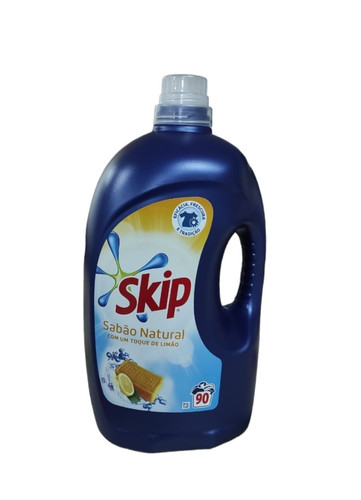 DETERGENTE SKIP LIQUIDO SABAO NATURAL 90DOSES | Planalto Sorridente