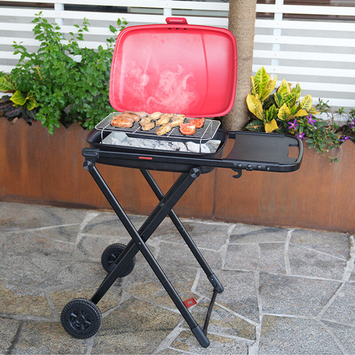 BBQMATE -SL Wheelie Charcoal BBQ With Trolley wheels | Daily Living Aust