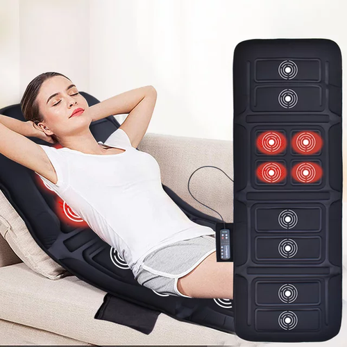 Premium 12V Portable Full Body Memory Foam Massage Mattress | Daily ...