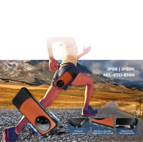 T7 Pro 4G Android 13 Tradies Toughnut Budget Outdoor Smart Phone ...