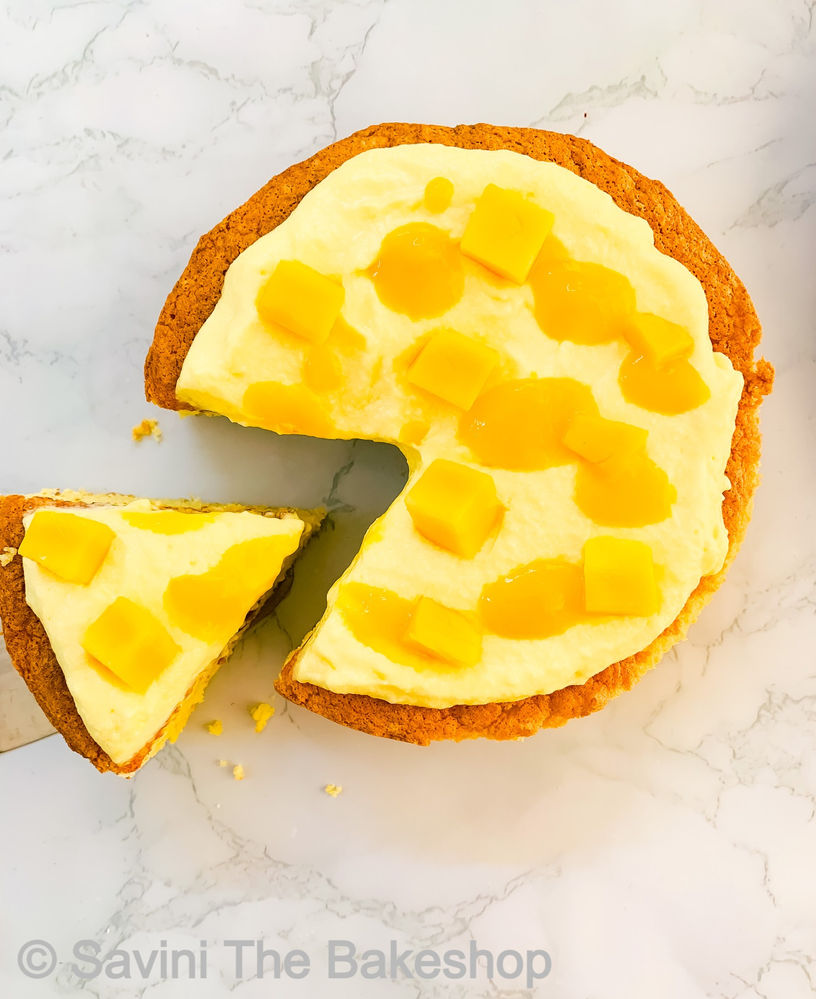 Mango and Coconut Cake