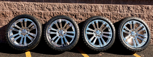 22'' Chrome Split 6 Wheels On 285/45/22 - BFG KO2's | Jd Wheels Llc