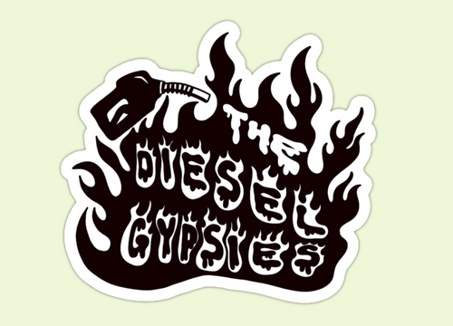 DG's Classic Sticker | The Diesel Gypsies