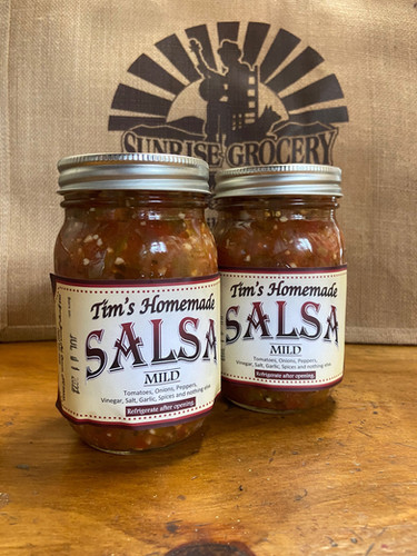 Tim's Homemade Mild Salsa- Pint | sunrisegrocery