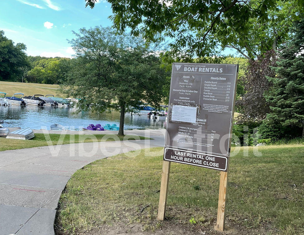 Kensington Metro Park Boat Rental & Launch