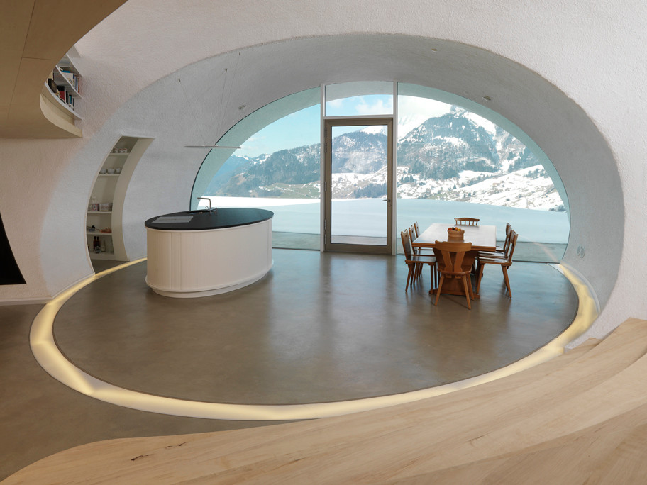 Energieeffizientes Erdhaus