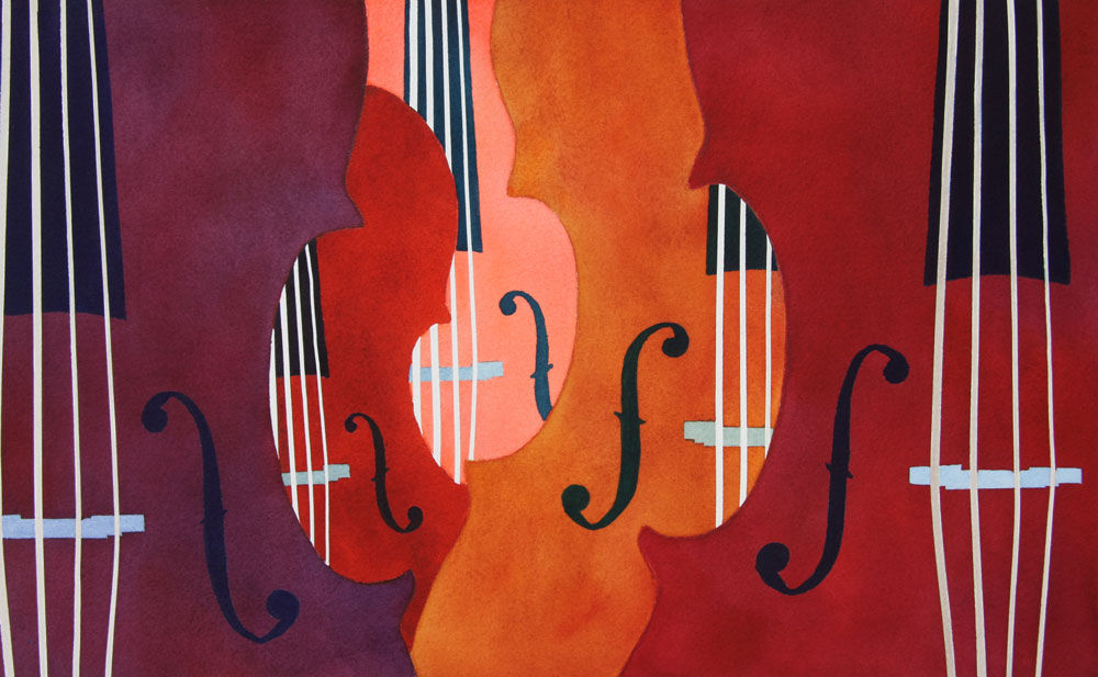 One Design - Two Paintings!