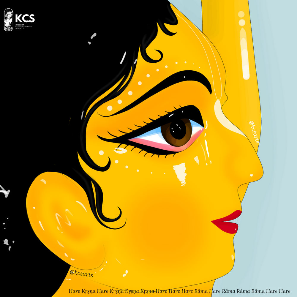 Lord Caitanya: The highest perfectional symbol of renunciation 🙏🏻💛🙇🏻‍♀️ ...