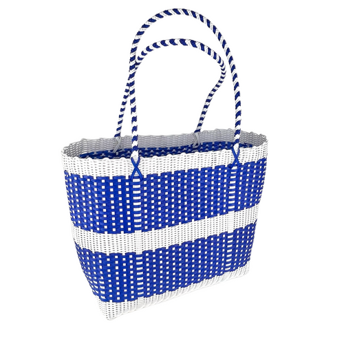 The Boardwalk Bag - Blueberry | La Canasta Co