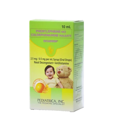 Disudrin Oral Drops 2.5 mg 10 ml - Cold Relief | BeauBasicShop-Australia