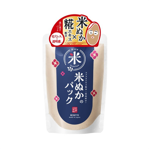 BeauBasicShop-AustraliaRosette Edo Kosume Rice Bran Facial Pack – 120 ...