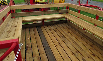 Tour Wagon, Hayride Wagon for Sale or Rent, Party Wagon, Limo Wagon,
