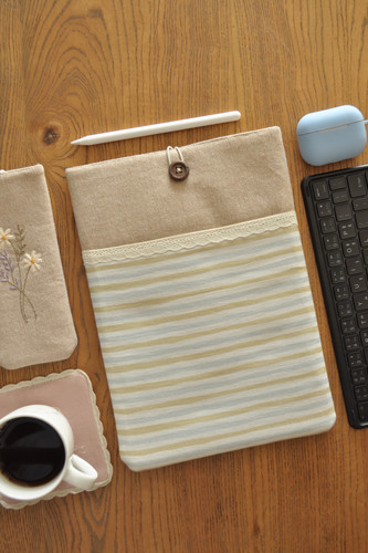 Pastel Stripe Ipad Cover | Studio Yuri