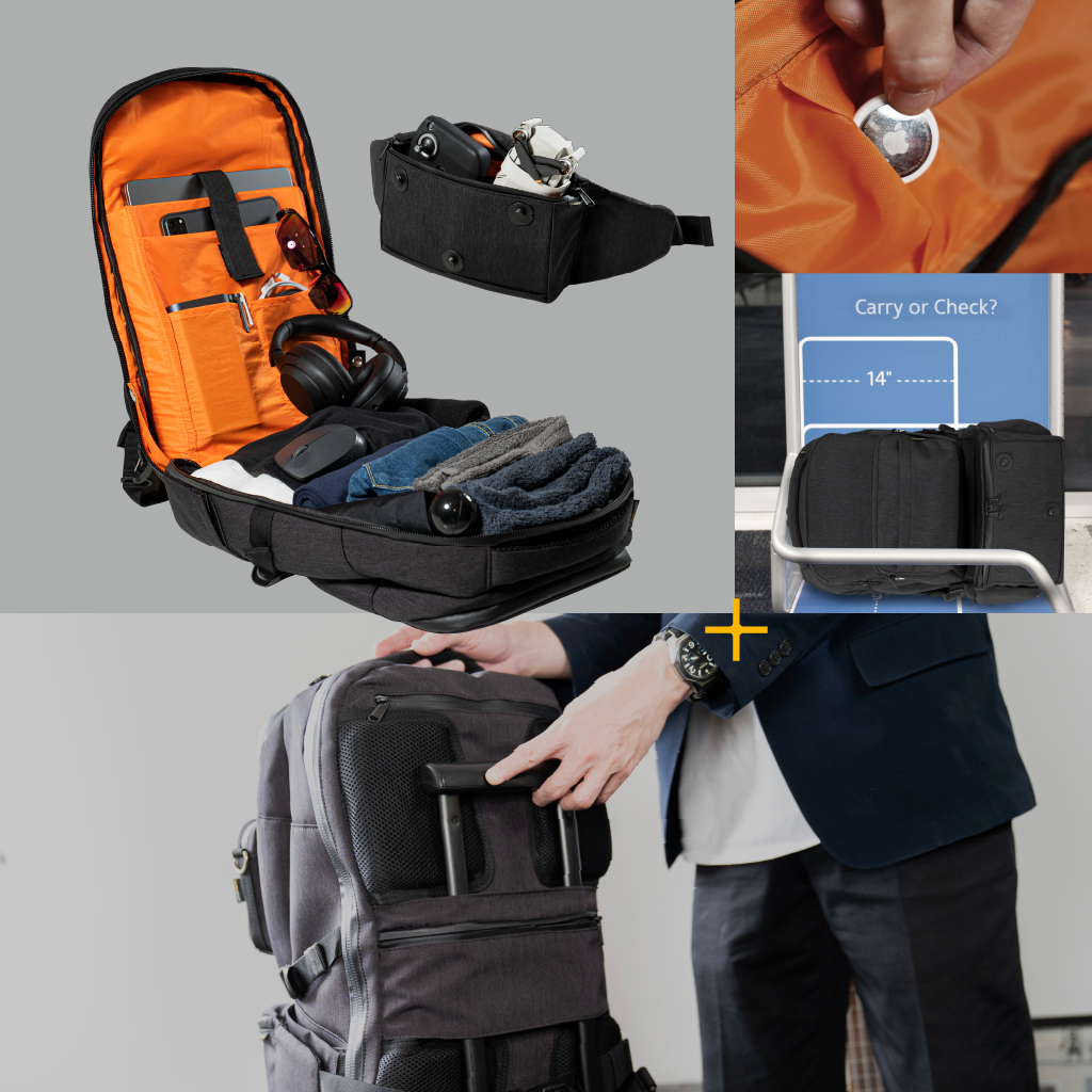 AlphaPack, Backpack, Kickstater,