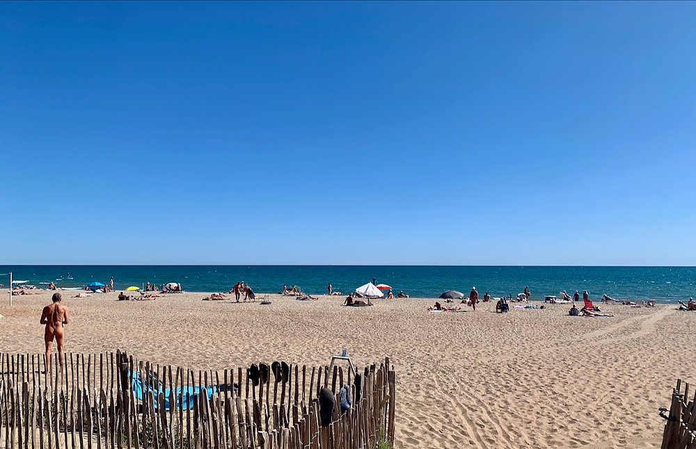 2023-09-17/24 - Restado en naturista centro Sérignan Plage Nature