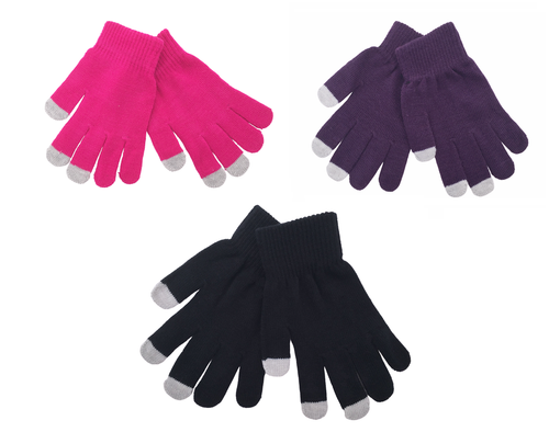 One Size Fits All Touch Screen Magic Gloves | Green Allee