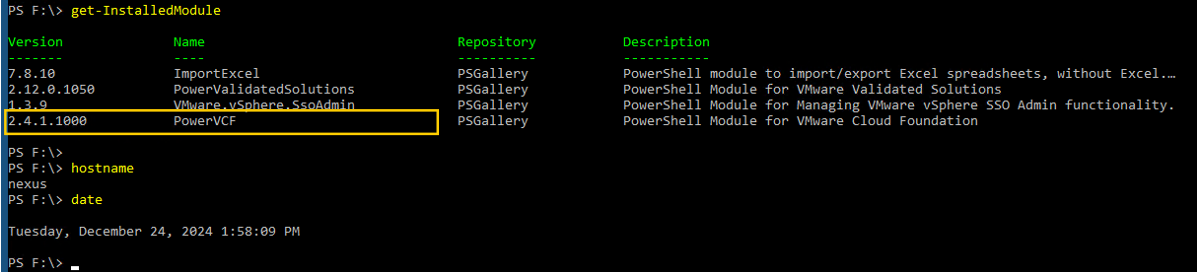 VCF Health Reporting Automated Health Reporting Using PowerShell