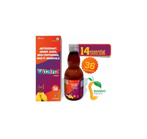 VITAINA SYRUP - 200ml | SANSHIV HEALTHTECH