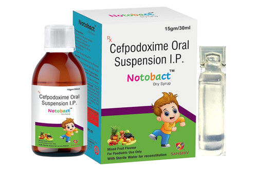 NOTOBACT ( dry syrup)- 30ml | SANSHIV HEALTHTECH