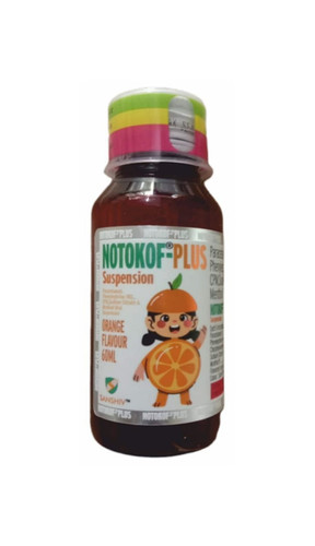 NOTOKOF-PLUS Suspension - 60ml | SANSHIV HEALTHTECH
